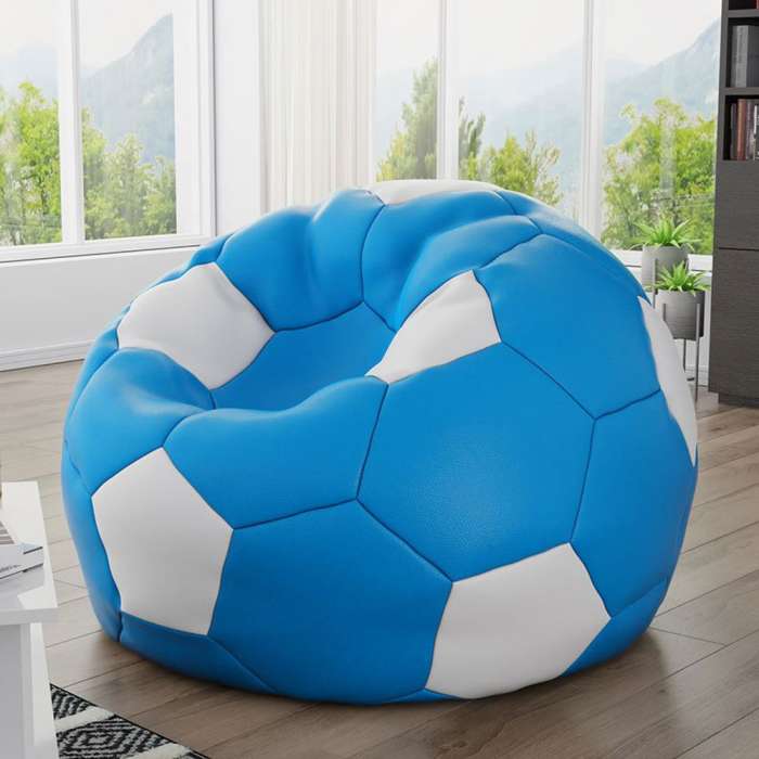 Soccer ball bean bag chair store